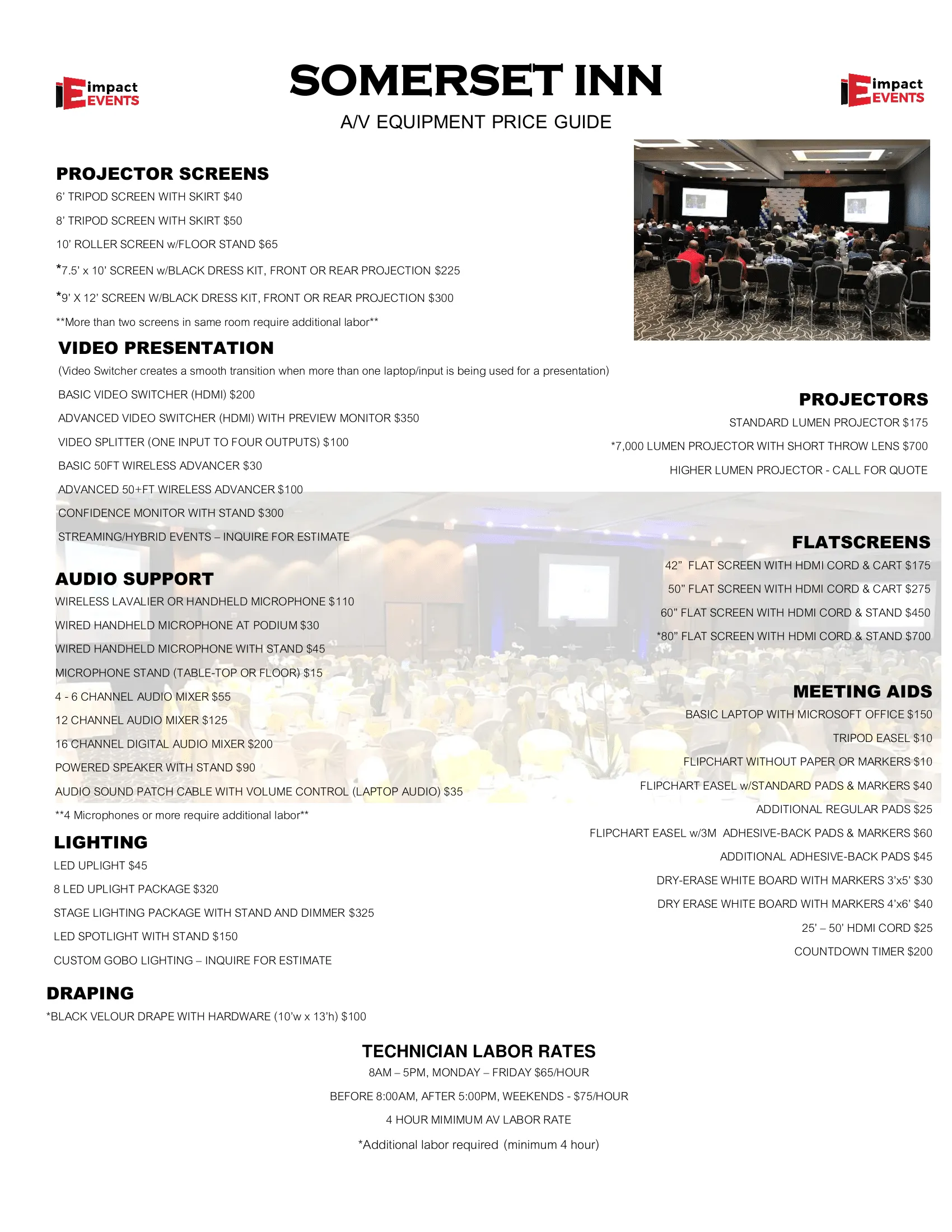 Meetings | Somerset Inn